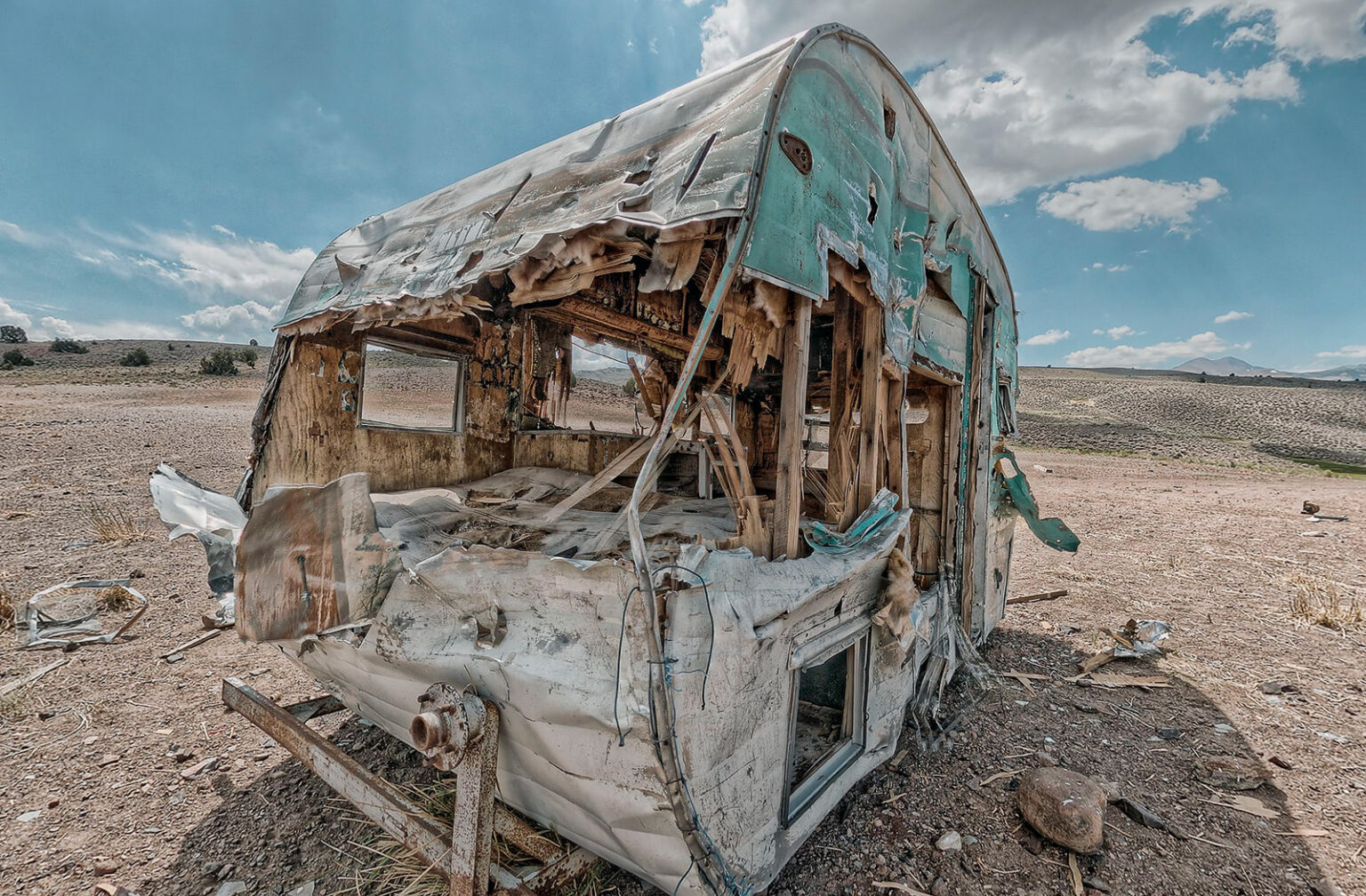 Abandoned Caravan in the Desert Virtual Tour | 360 Tours and Panoramas ...
