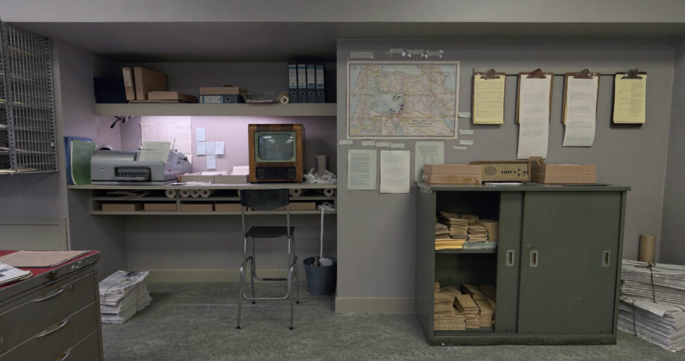 TV Set virtual tour: The Hour (BBC)